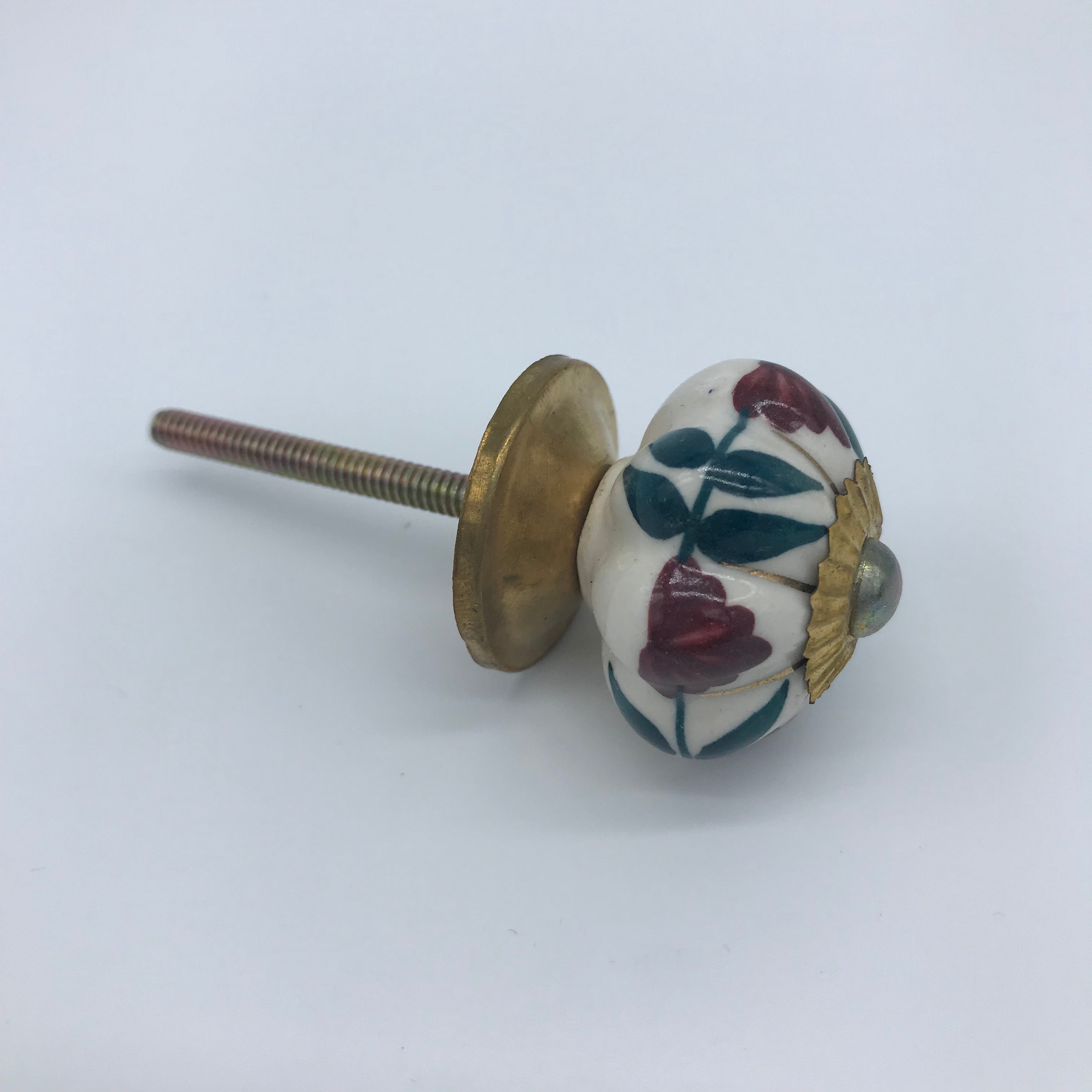 White, Green and Maroon Door Knob – Afez of the Heart
